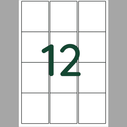 A4 Sheet Labels - Blank Printer Labels | Labels Zoo