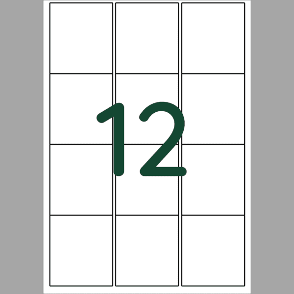 Sheet Labels - A4 & Custom Labels | Labels Zoo