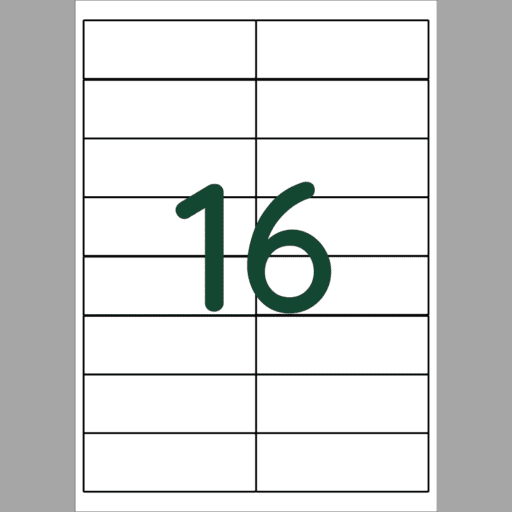 A4 Sheet Labels - Blank Printer Labels | Labels Zoo