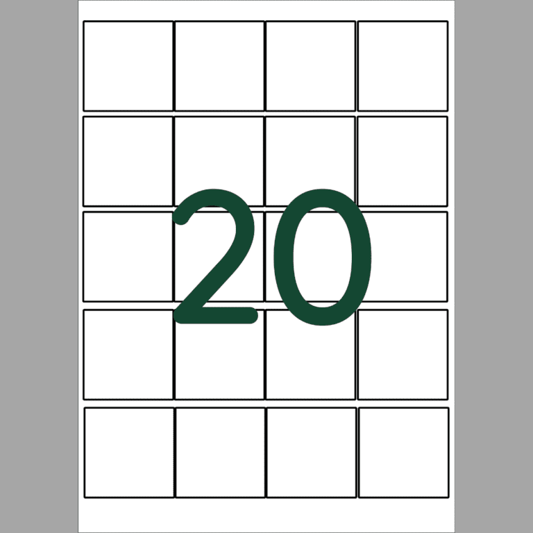 Sheet Labels - A4 & Custom Labels | Labels Zoo