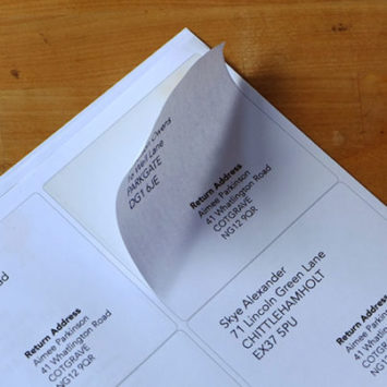 6 Labels Per A4 Sheet | Printer Labels