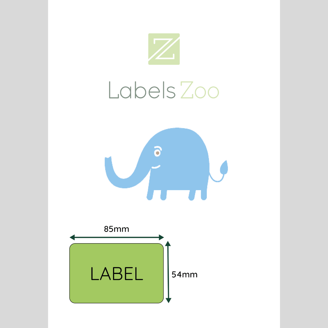 Labels Zoo | Blank Printer Labels & Roll Labels
