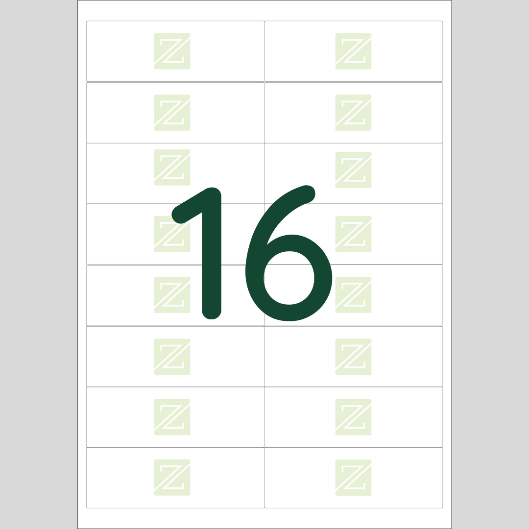 Printer Label Templates | Labels Zoo