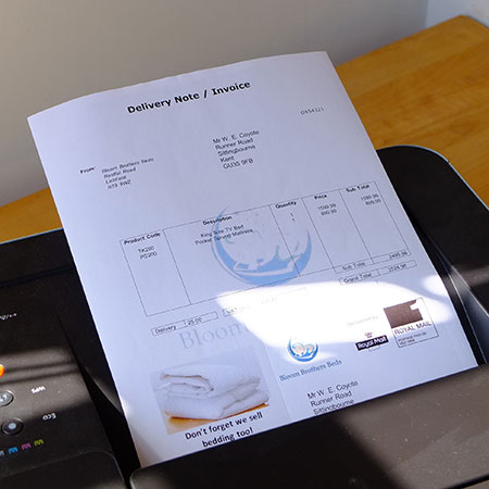 Single Integrated Label – 80 x 110mm | Labels Zoo