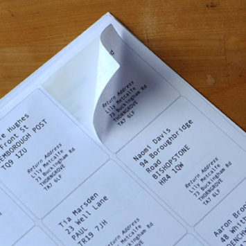 12 Labels Per Sheet - A4 Printer Labels | Labels Zoo