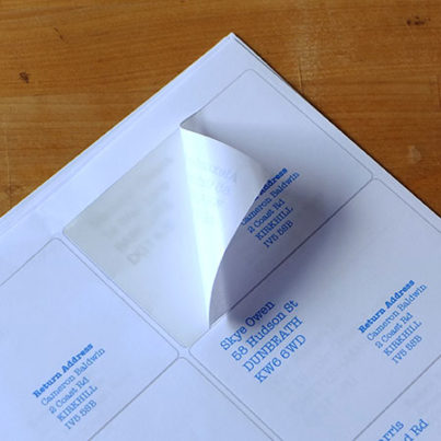 8 Labels Per Sheet - A4 Printer Labels | Labels Zoo