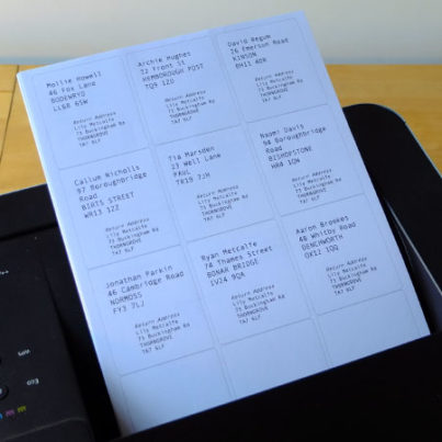 12 Labels Per Sheet - A4 Printer Labels | Labels Zoo