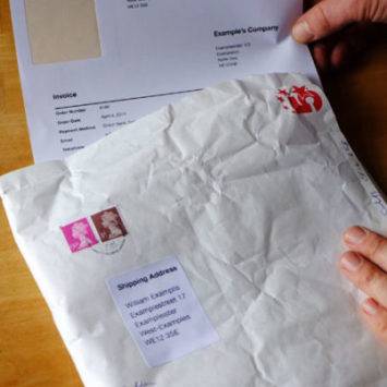 Single Integrated Label – 67 x 50mm | Labels Zoo