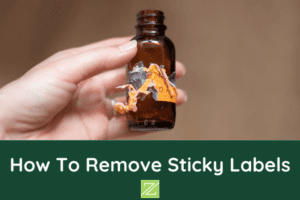 How To Remove Sticky Labels | Labels Zoo